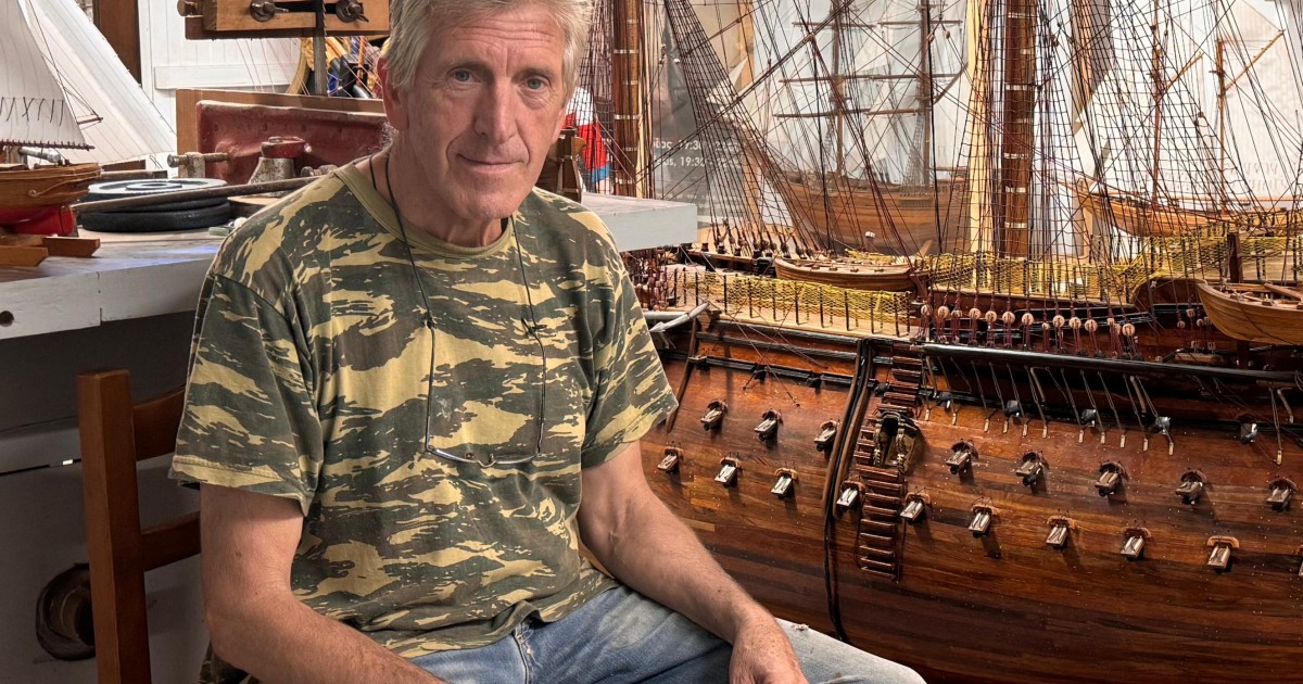Yiannis Boudalas – The Model Shipwright | Visit Thessaly